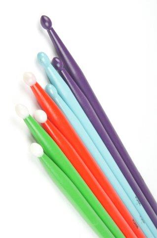 FORGE 7A MAPLE DRUM STICKS BLUE COLOUR WOOD TIP