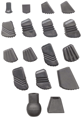 RUBBER FOOT FOR SNARE STAND 38 X 25 X 13MM